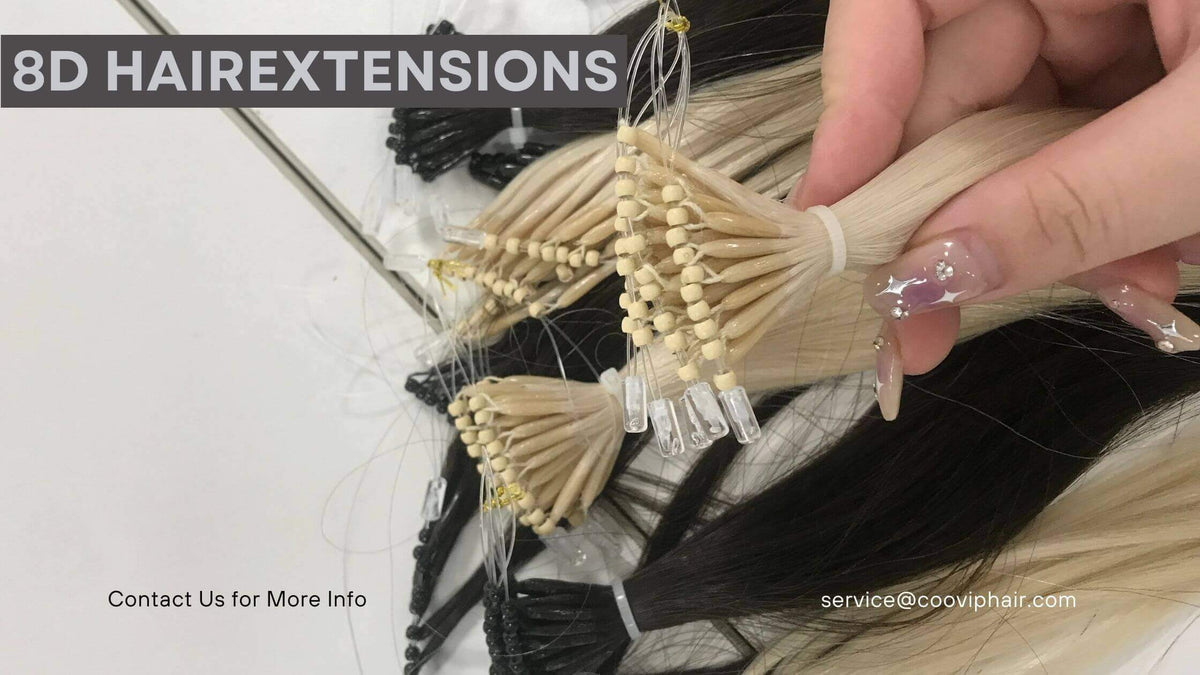 Newest Hair Method: What are 8D Hair Extensions? – Cooviphair Newest Hair Method: What are 8D Hair Extensions? – Cooviphair