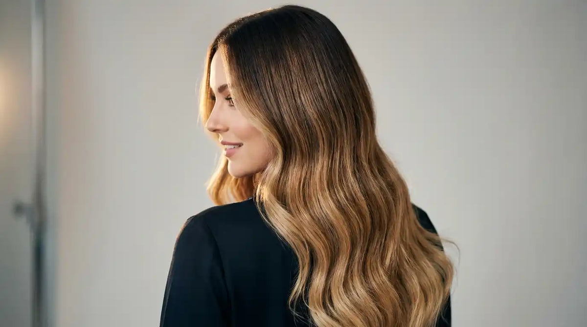 ombre blonde extensions