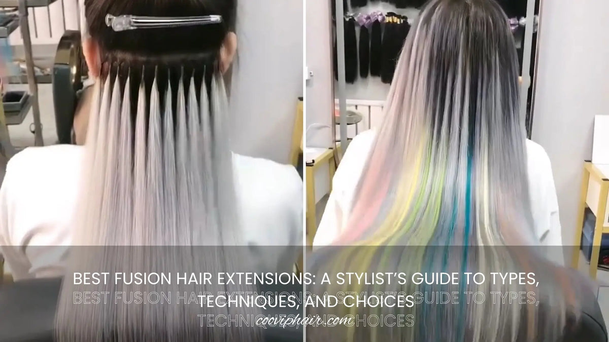 Best Fusion Hair Extensions | Stylist’s Guide to Types & Tips – Cooviphair