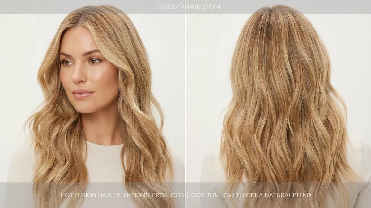 Hot Fusion Hair Extensions: Pros, Cons, Costs & How to Get a Natural B ...