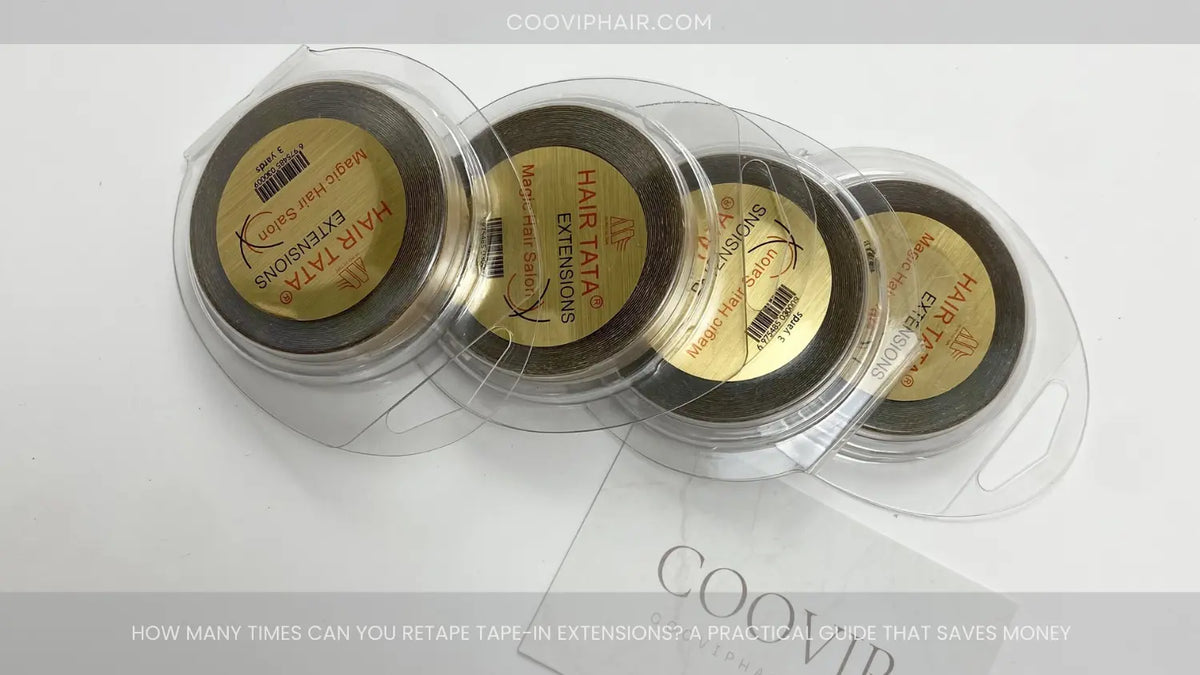 How Many Times Can You Retape Tape-In Extensions? A Practical Guide Th ...